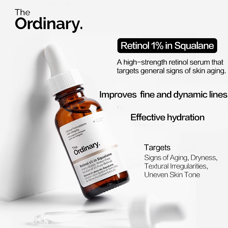 The Ordinary Retinol 1% in Squalane Firming anti-aging diminishing fine ...