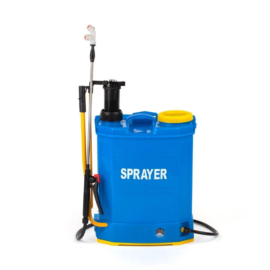 TERMINATOR KNAPSACK SPRAYER 2 in 1 Electric Rechargeable and Manual agricultural POWER SPRAY ...
