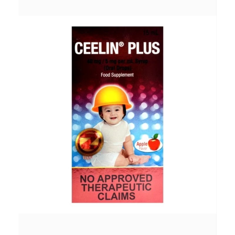 CEELIN Plus Vit C + Zinc Drops 15ml | Shopee Philippines