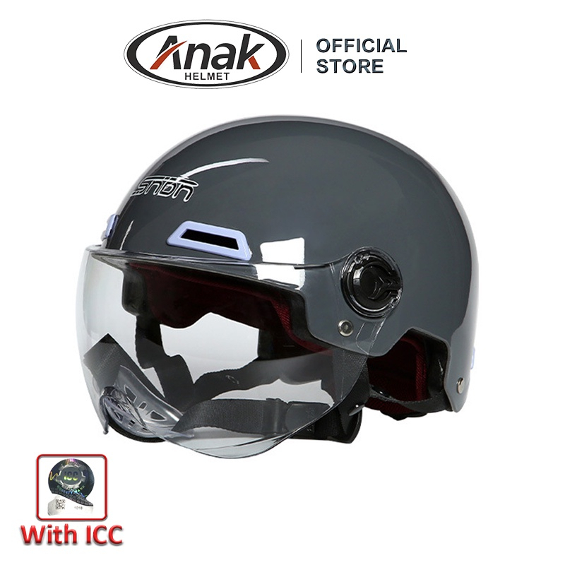 NEVA Hf-15 Nutshell Half Face Helmet For Motorcycle Original With Icc ...
