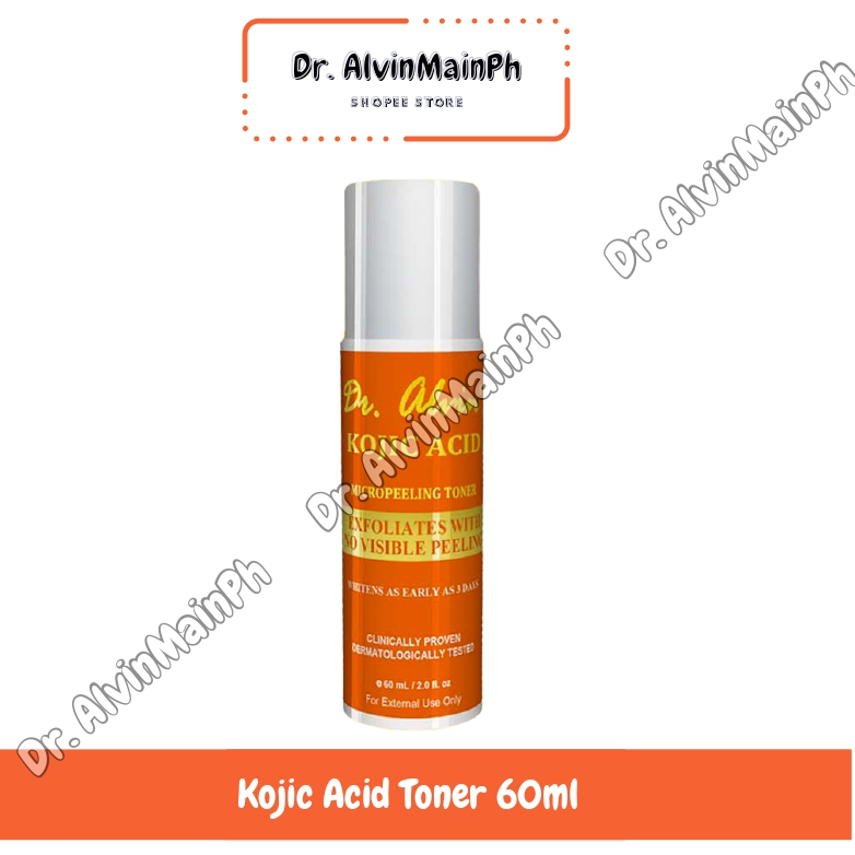 dr alvin kojic acid toner 60ml | Shopee Philippines