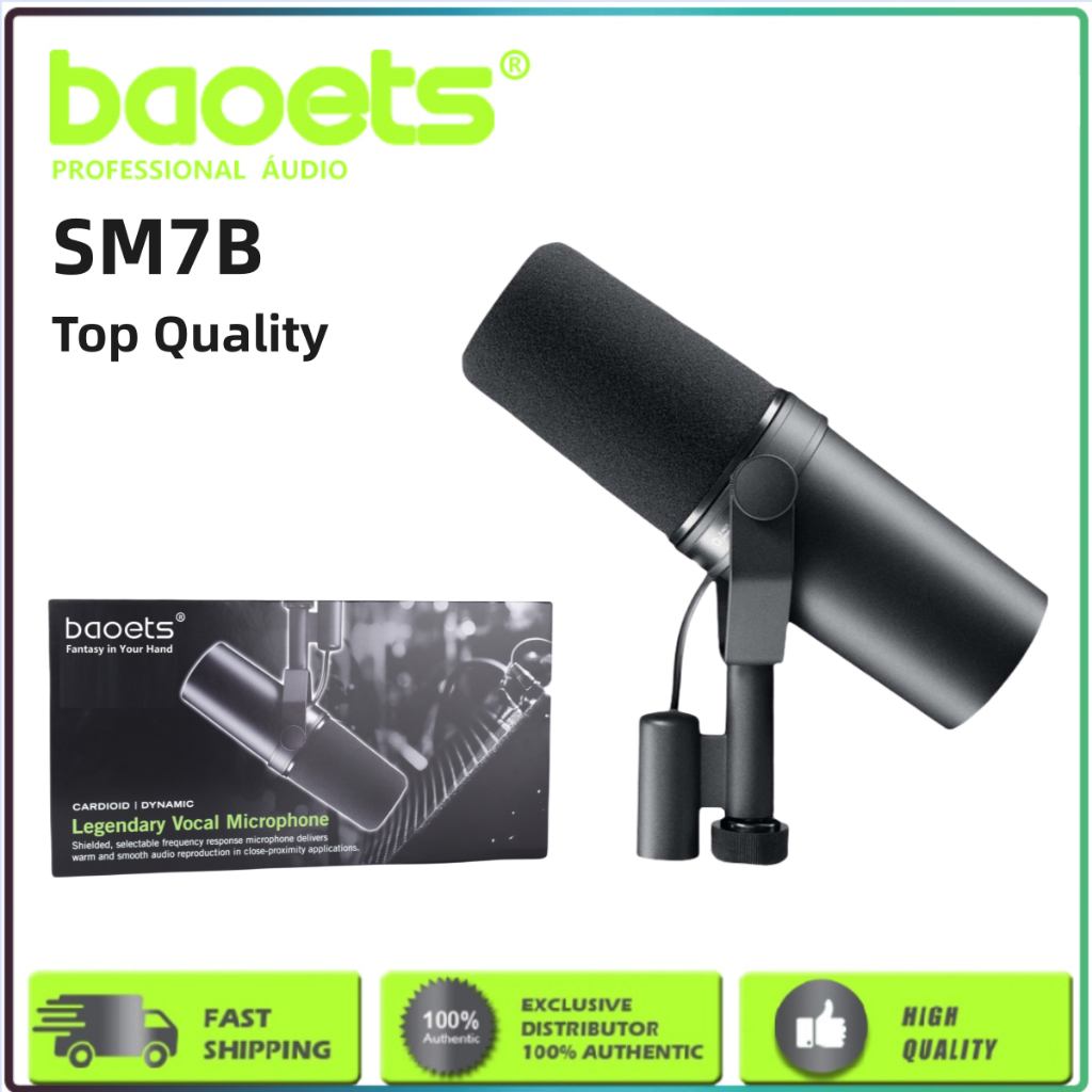 Dynamic Microphone for Studio Microphone for Recording Live Streaming ...