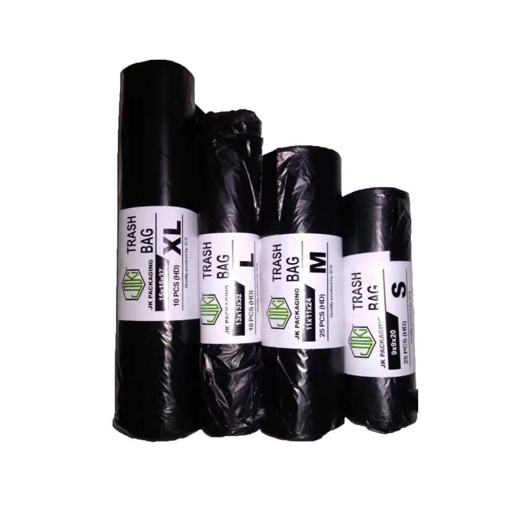 roll large trash bag 5 size roll trash bag best buy Trash bag Garbage ...