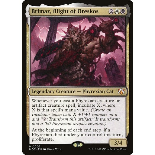 Brimaz, Blight of Oreskos - March of the Machine Commander (MOC ...