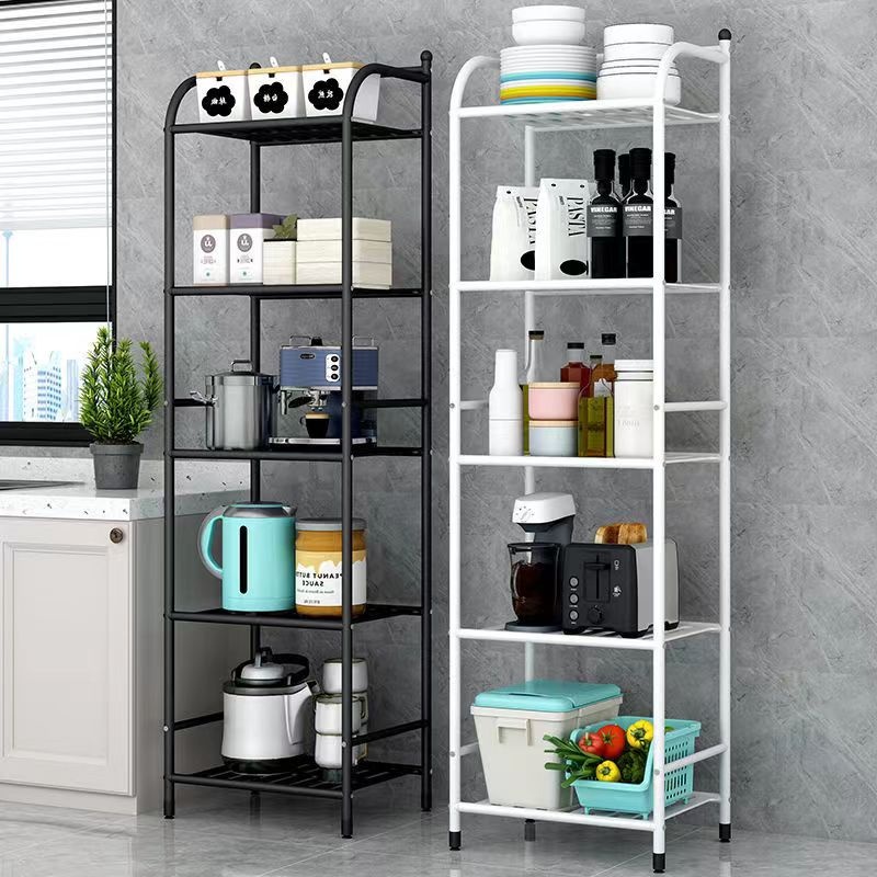 LOOGU 3/4/5 Kitchen Storage Rack Bathroom Rack Storage Toilet Shelf ...