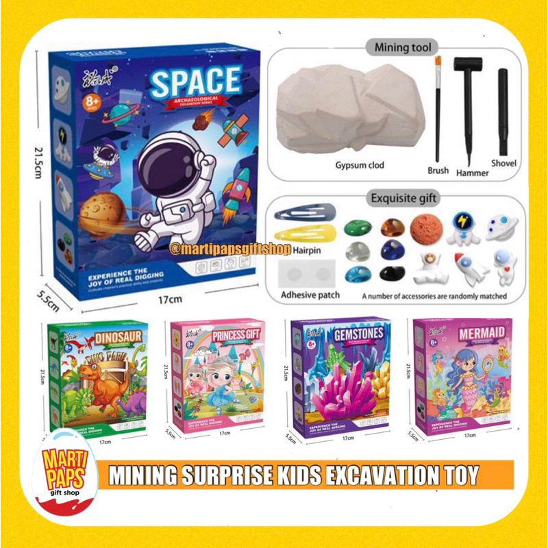 DIG TOY MINING EXCAVATION SERIES | Shopee Philippines