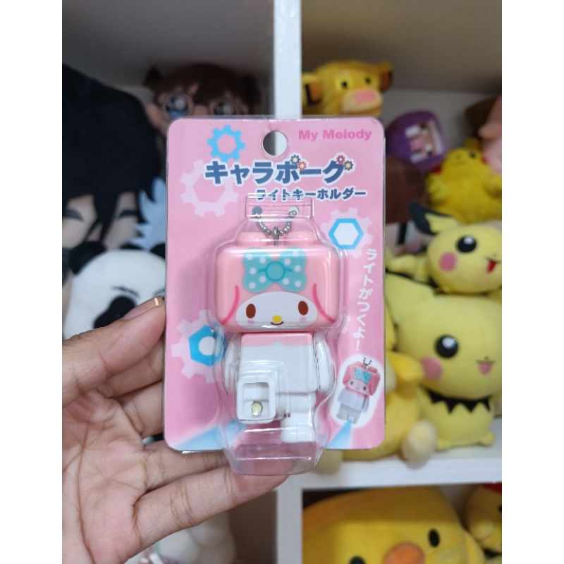 SANRIO MY MELODY ROBOT KEYCHAIN LED FLASHLIGHT | Shopee Philippines