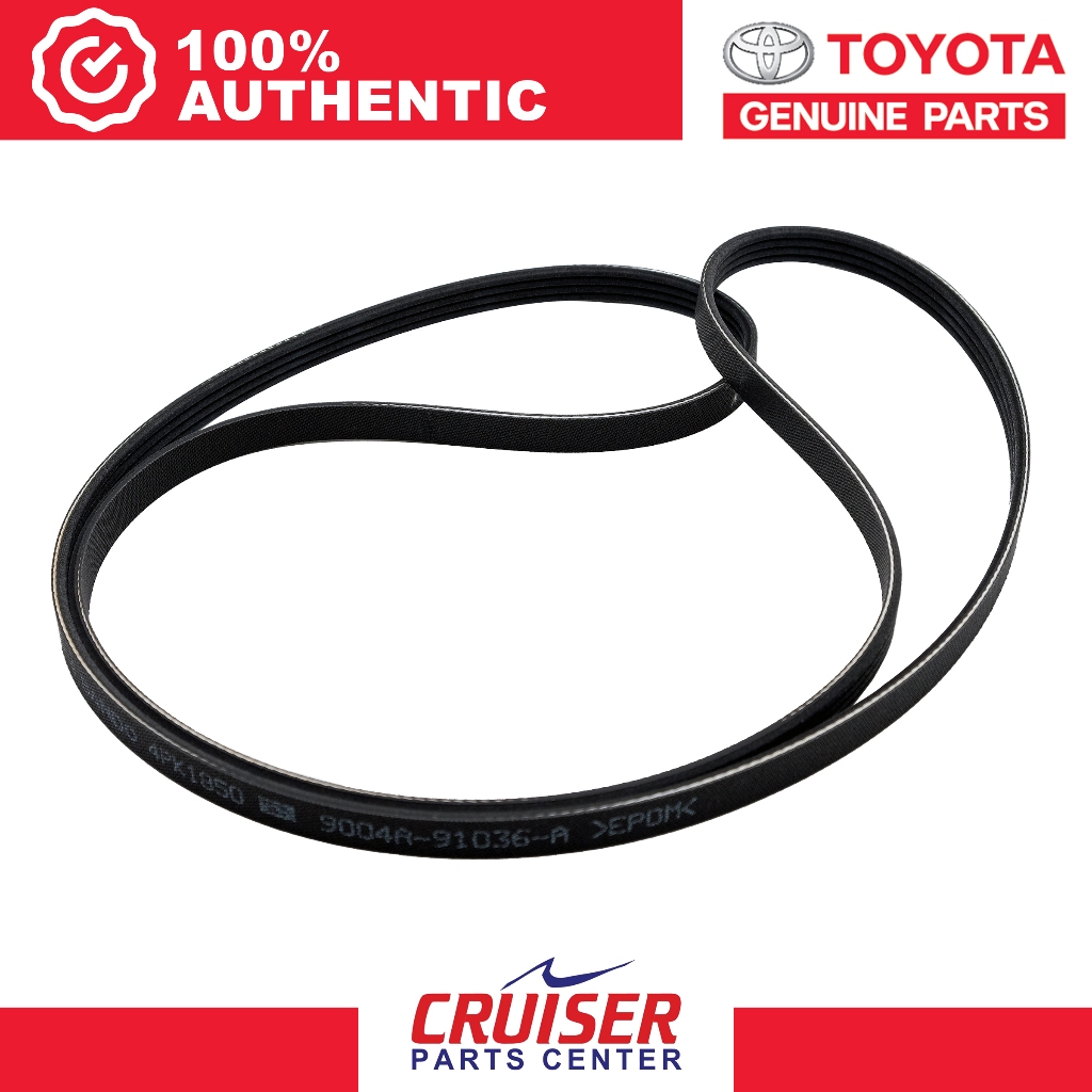 TOYOTA Genuine Parts - Alternator Belt 9004A-91063 | Shopee Philippines