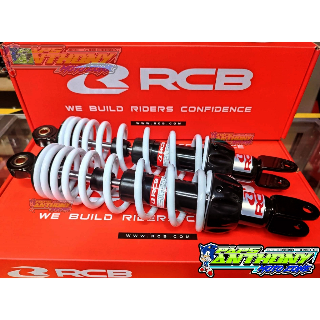 RCB A2 SERIES DUAL SHOCK ABSORBER NMAX V2/AEROX v1&v2 305MM | Shopee ...