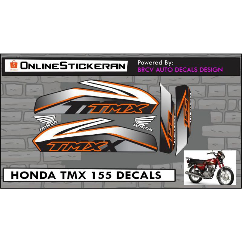 Honda TMX 155 Decals | Shopee Philippines