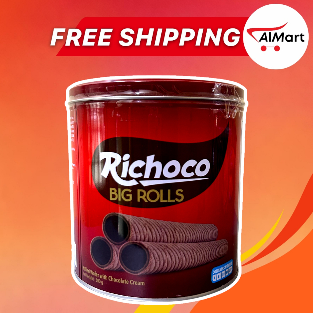 RICHOCO BIG ROLLS (300 GRAMS) | Shopee Philippines