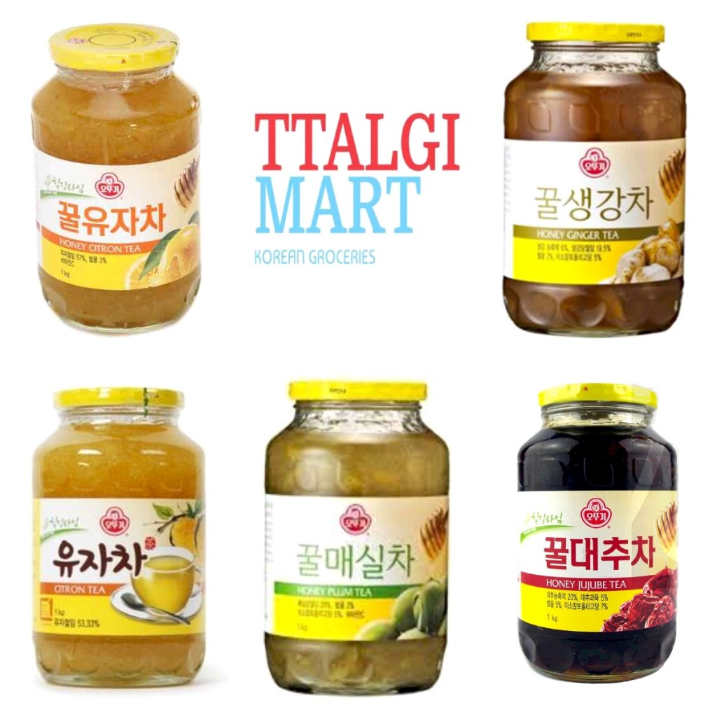 Ottogi Honey Citron & Ginger Tea 1Kg | Shopee Philippines