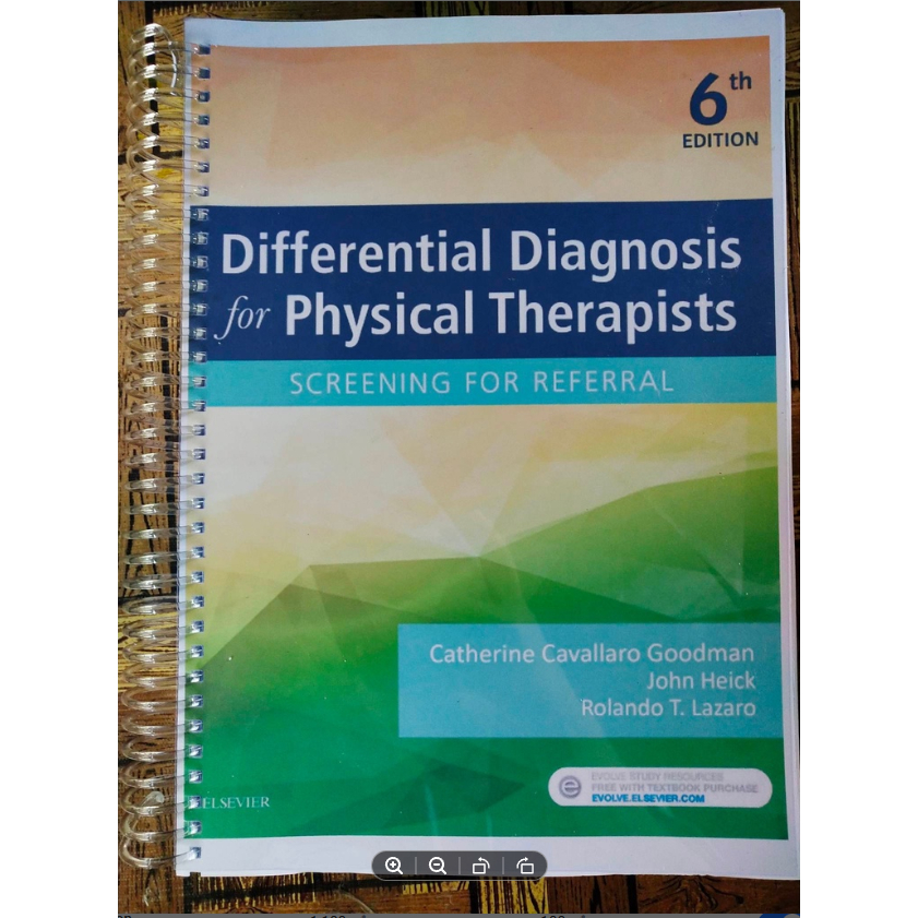 Differential Diagnosis for Physical Therapists: Screening for Referral ...