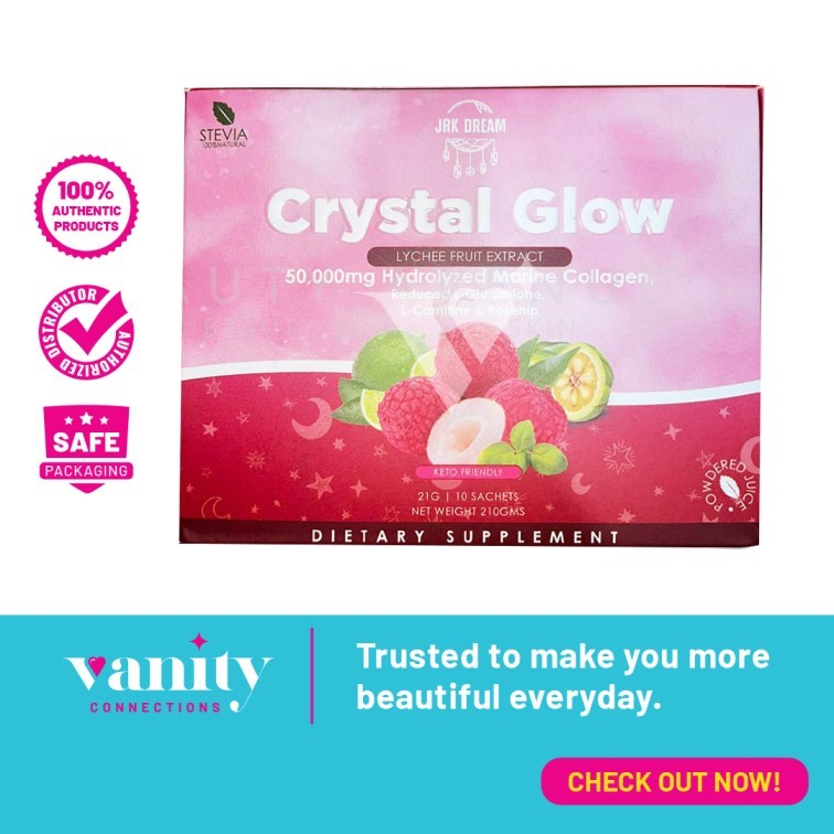 JRK Dream Crystal Glow Lychee Fruit Extract 10x21g | Shopee Philippines