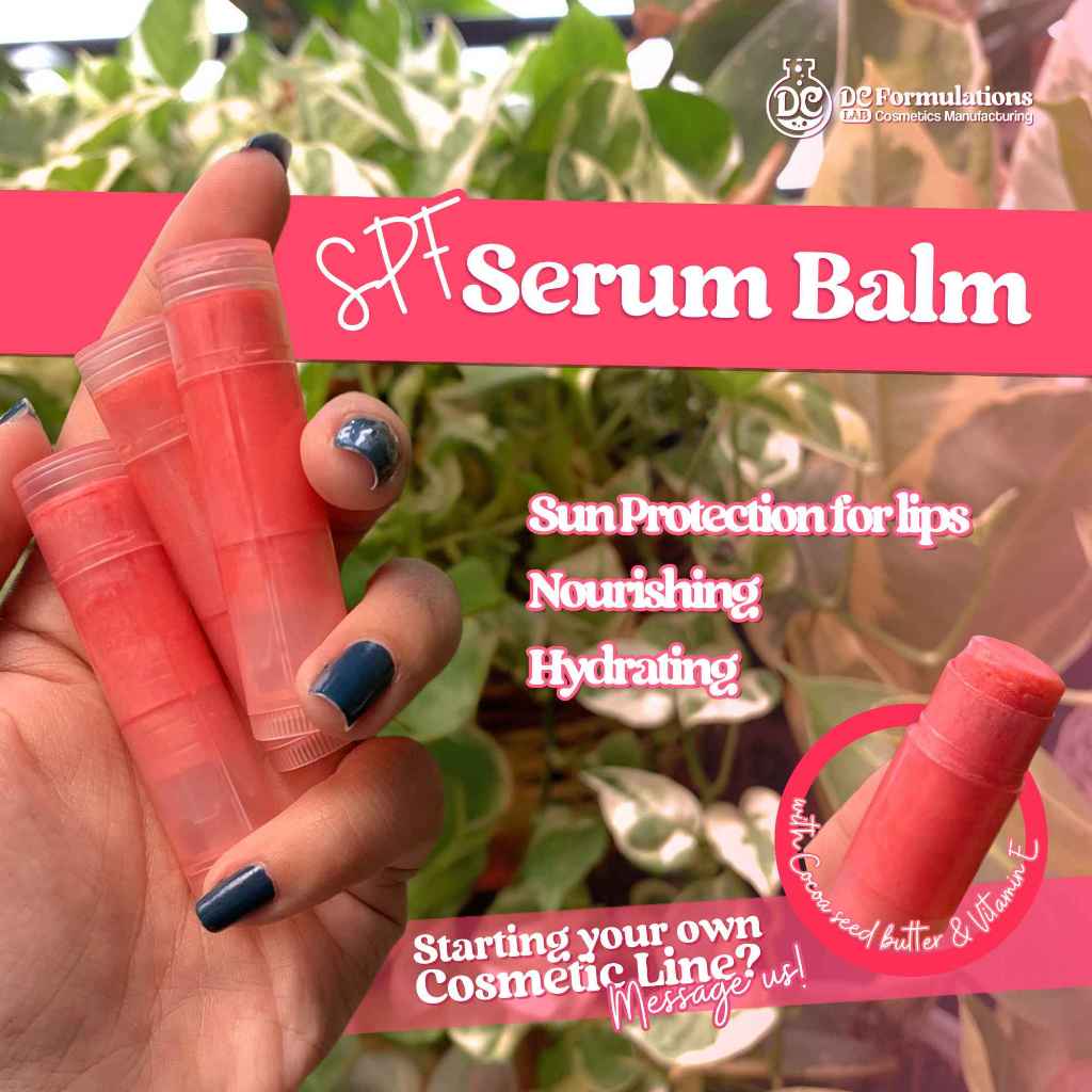 DC Formulations SPF Serum Lip Balm 3g [Pink Clear Barrel] | Shopee ...