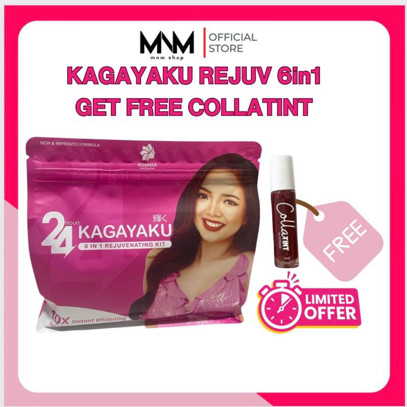 ROSMAR KAGAYAKU REJUVENATING SET NEW PACKAGING 6in1 with free collatint ...