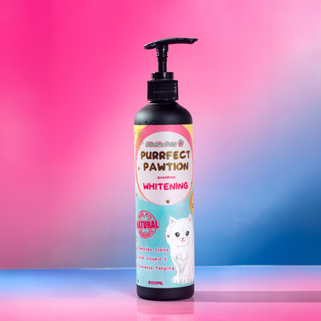 Purrfect Pawtion: Whitening Cat Shampoo - Brightens Coat, Removes ...