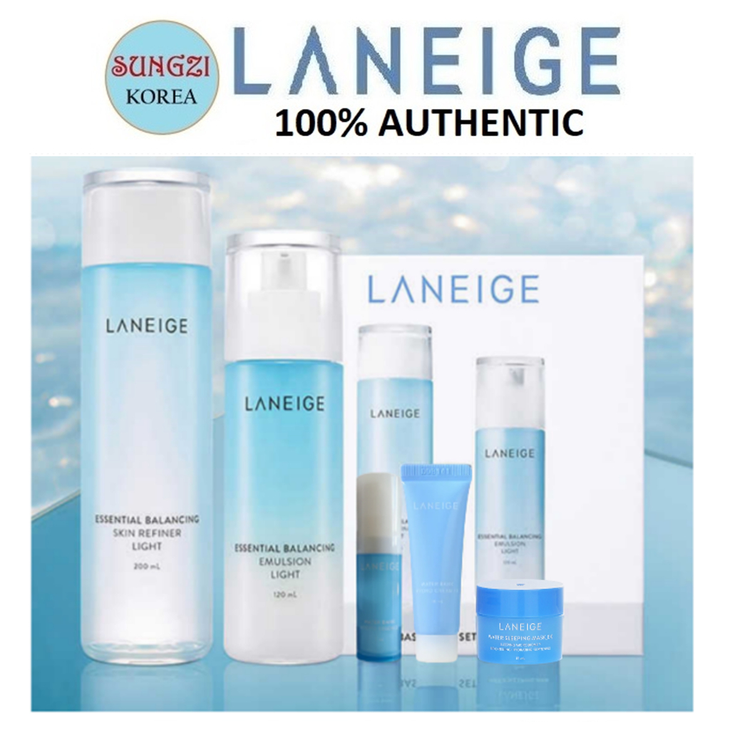 LANEIGE BASIC DUO SET LIGHT (5 ITEMS) | Shopee Philippines