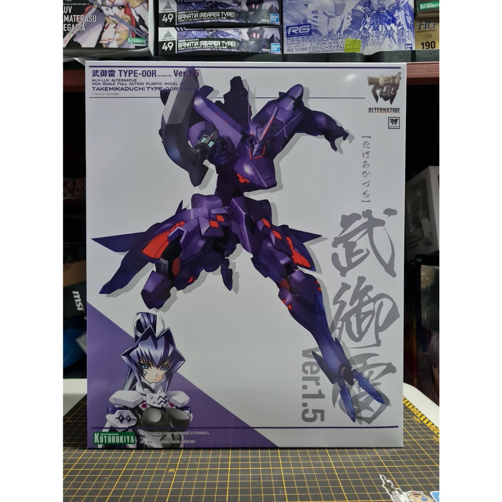 Non-Scale TYPE-00R Takemikaduchi Type-00R Ver. 1.5 (Muv-Luv) | Shopee ...