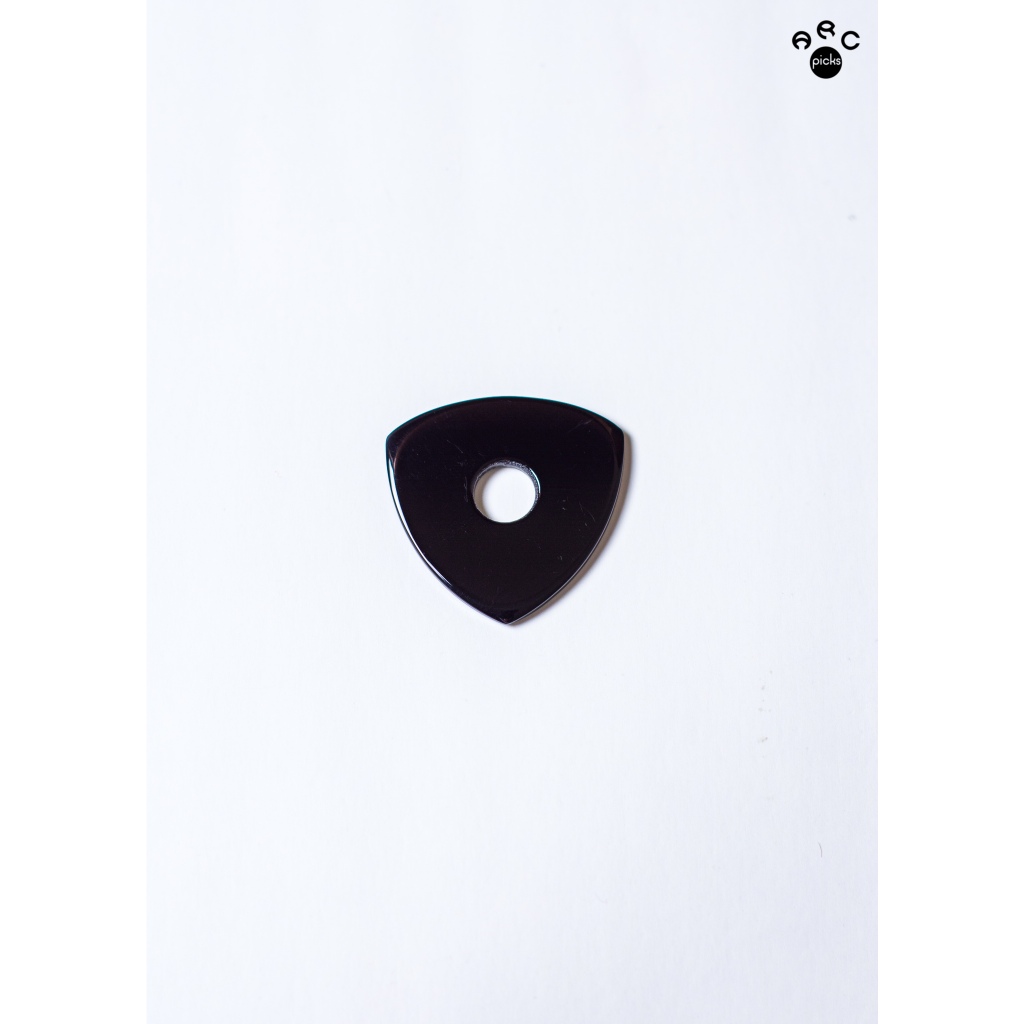 Arc Picks "Yin/Black" Series (Handmade Acrylic Guitar/Bass Plectrum ...