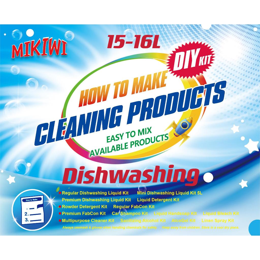 MIKIWI CLEANER DIY DISHWASHING LIQUID KIT | Shopee Philippines