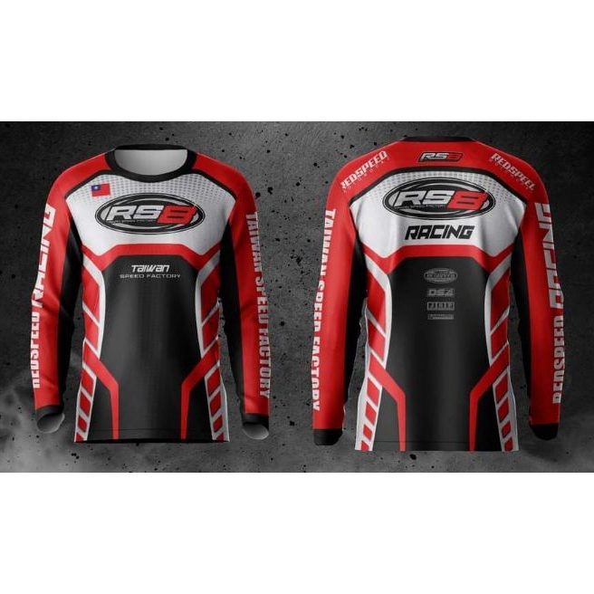 RS8 RIDING GEAR LONG SLEEVES FOR MEN FULL SUBLIMATION HGH QUALITY FABRICS/Motorcycle/Riding ...