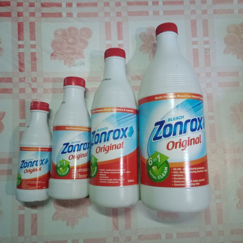 Zonrox Original 100ml, 250ml, 500ml, 1L | Shopee Philippines
