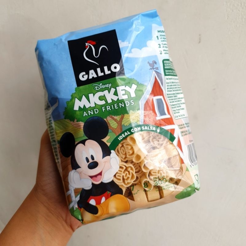 Gallo Disney Mickey Mouse Shaped Pasta for Kids | Shopee Philippines