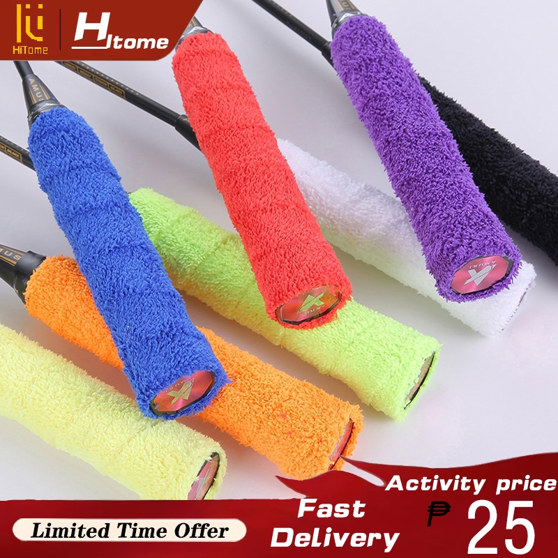 Badminton Racket Towel Grip With Fishing Rod Grip With Absorbent Non ...