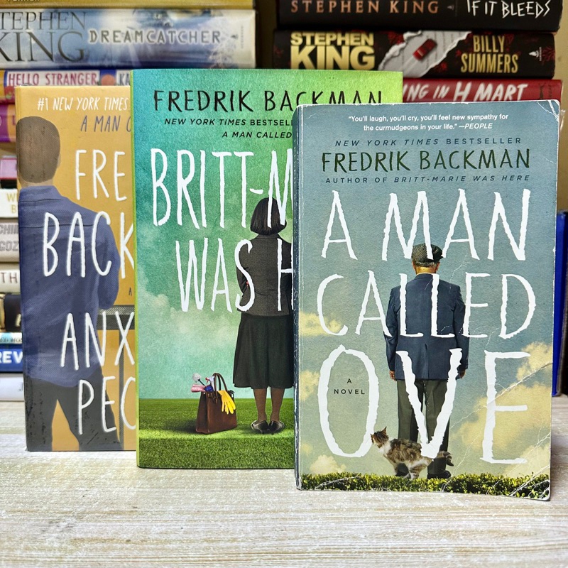 Fredrik Backman Books (Anxious People, My Grandmother Asked Me To Tell ...