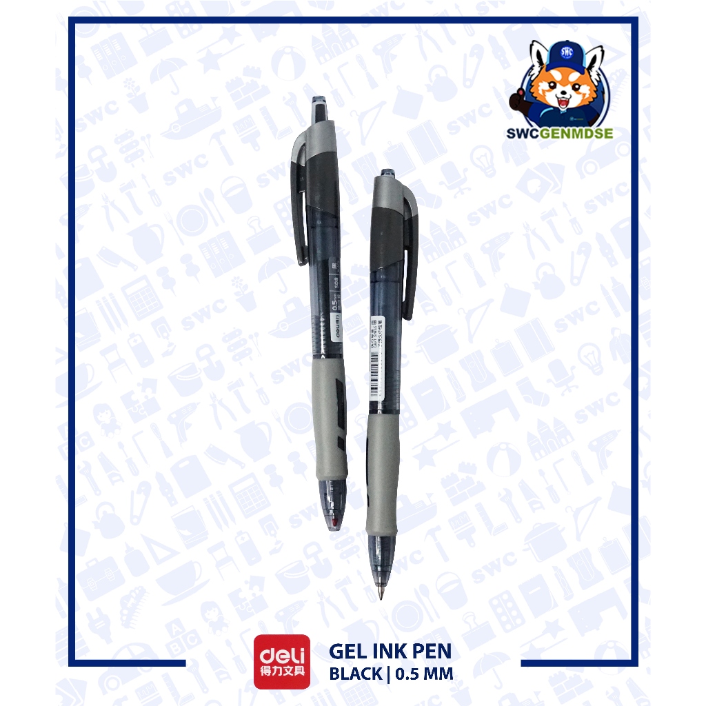 DELI Lineflow Gel Ink Pen 0.5mm Bullet Tip | Shopee Philippines