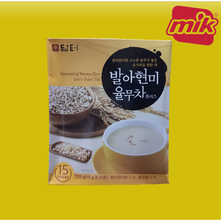 Damtuh Germinated Brown Rice Adlay Tea 15's | Shopee Philippines