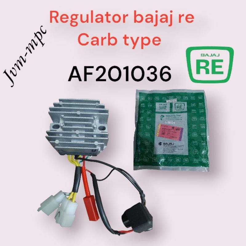 REGULATOR FOR BAJAJ RE CARB. TYPE Gen. AF201036 | Shopee Philippines