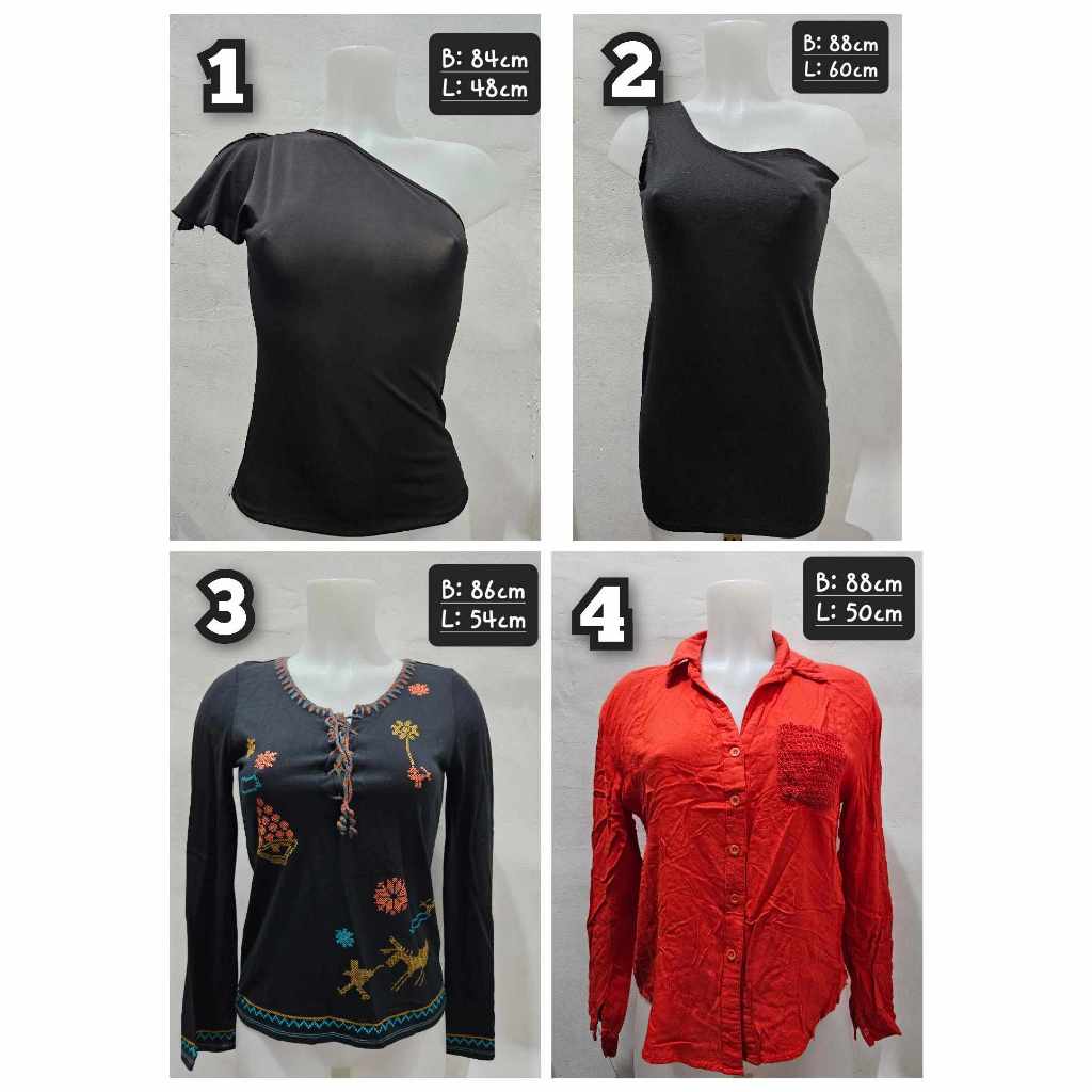 Women's Top Collection | Preloved (THRIFT FASHION MARKET) | Shopee ...