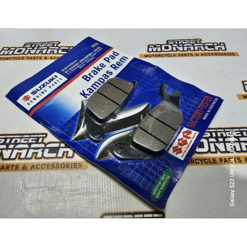 GENUINE BRAKE PAD FRONT/REAR FOR SUZUKI R150 RAIDER 150 CARB TYPE / SGP ...