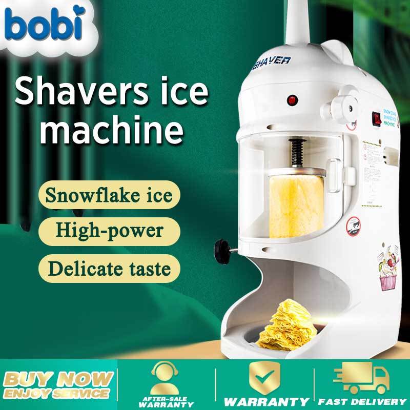 BOBI Electric snowflake ice breaker milk tea shop sand ice maker ...