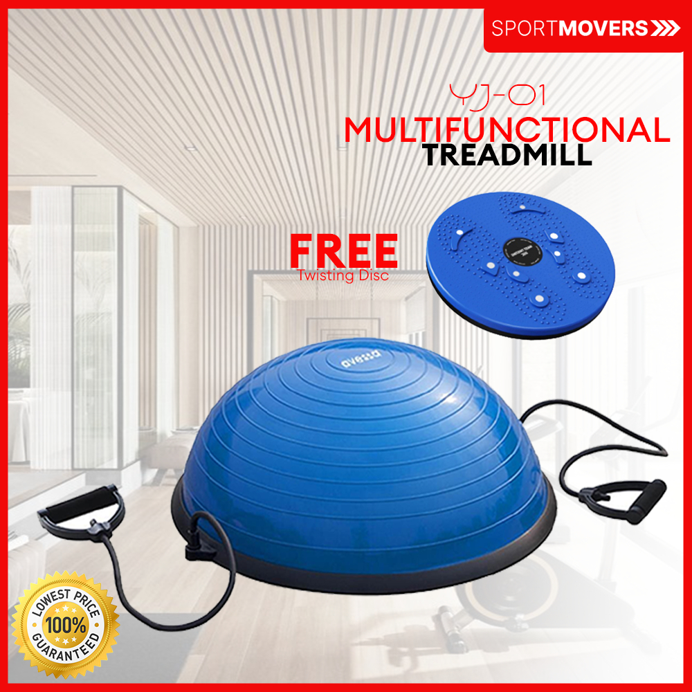 SPORTMOVERS Balance Dome BOSU Ball Balance Ball with Handle | Shopee ...