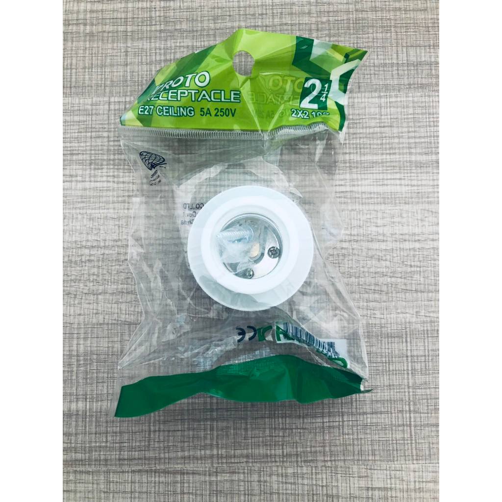 PER PIECE ROTO Ceiling Receptacle E27 Roto Receptacle 2x2 3x3 4x4 ...