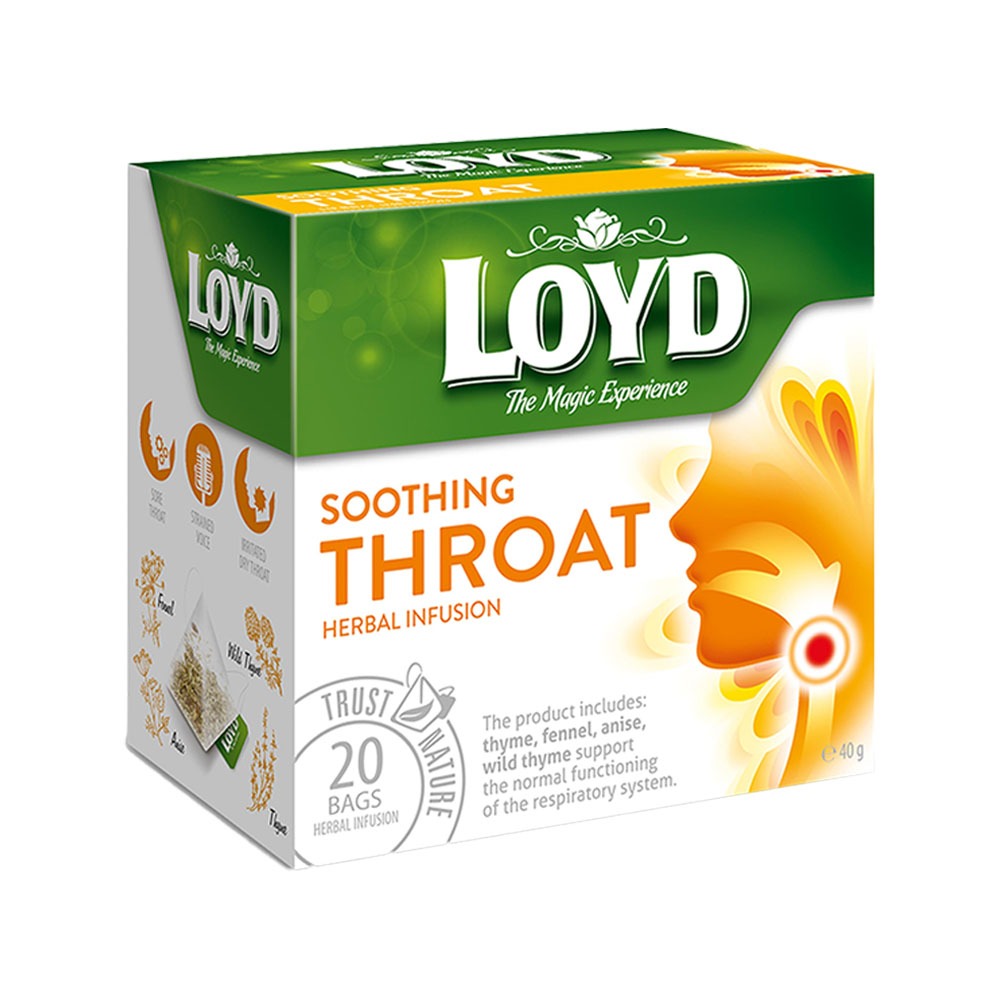 Loyd Tea, 20 bags (Herbal Infusion, Food Supplement, Green Tea ...