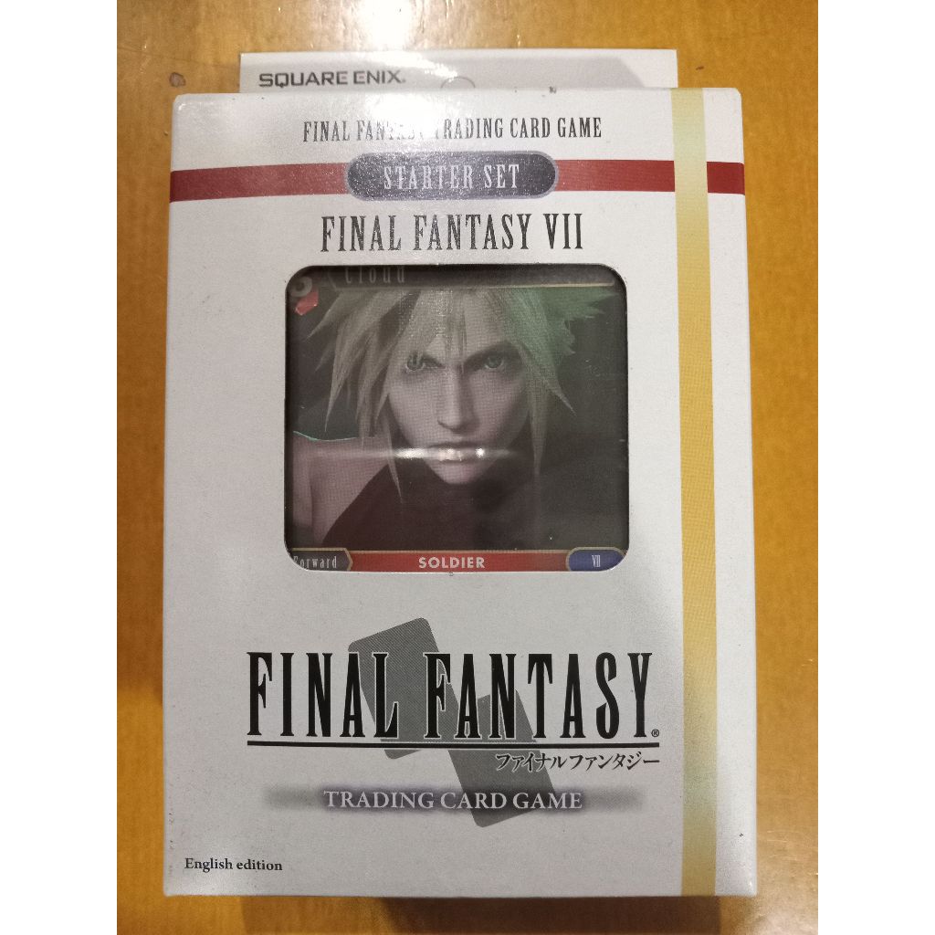 FF Final Fantasy VII FFVII Starter Set Trading Card Game TCG English ...