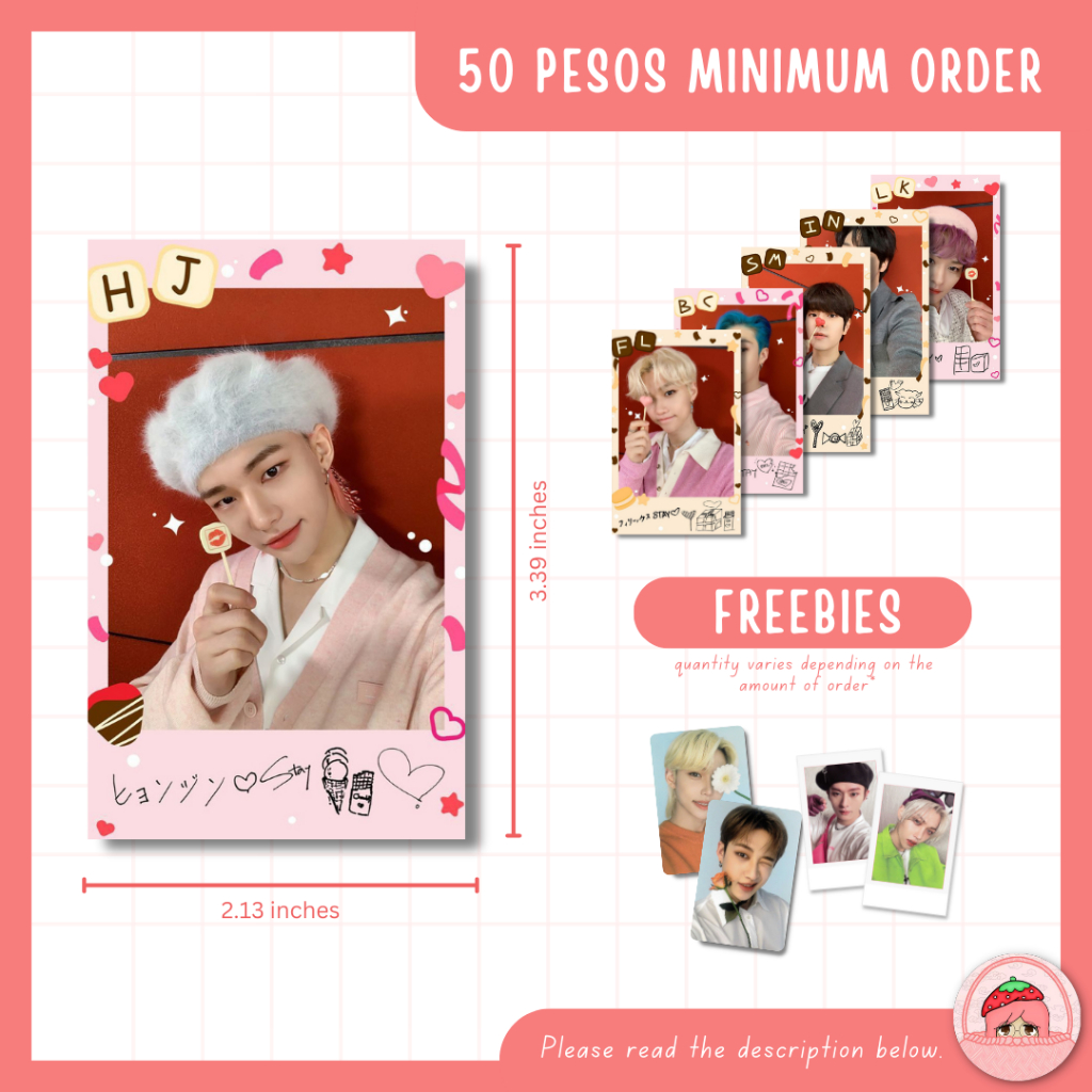 SKZ STAY WHITE DAY POLA PC PHOTOCARD UNOFFICIAL FANMADE PRINT LOMO K ...