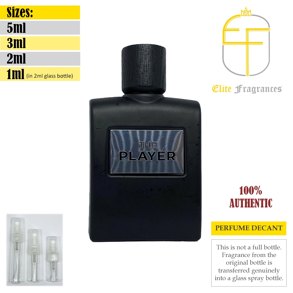 DECANT Fragrance World The Player (New Release!) | Shopee Philippines