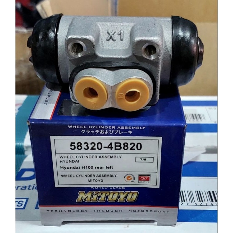WHEEL CYLINDER ASSEMBLY HYUNDAI STAREX H100, MUSSO REAR -LH SIZE 7/8 ...