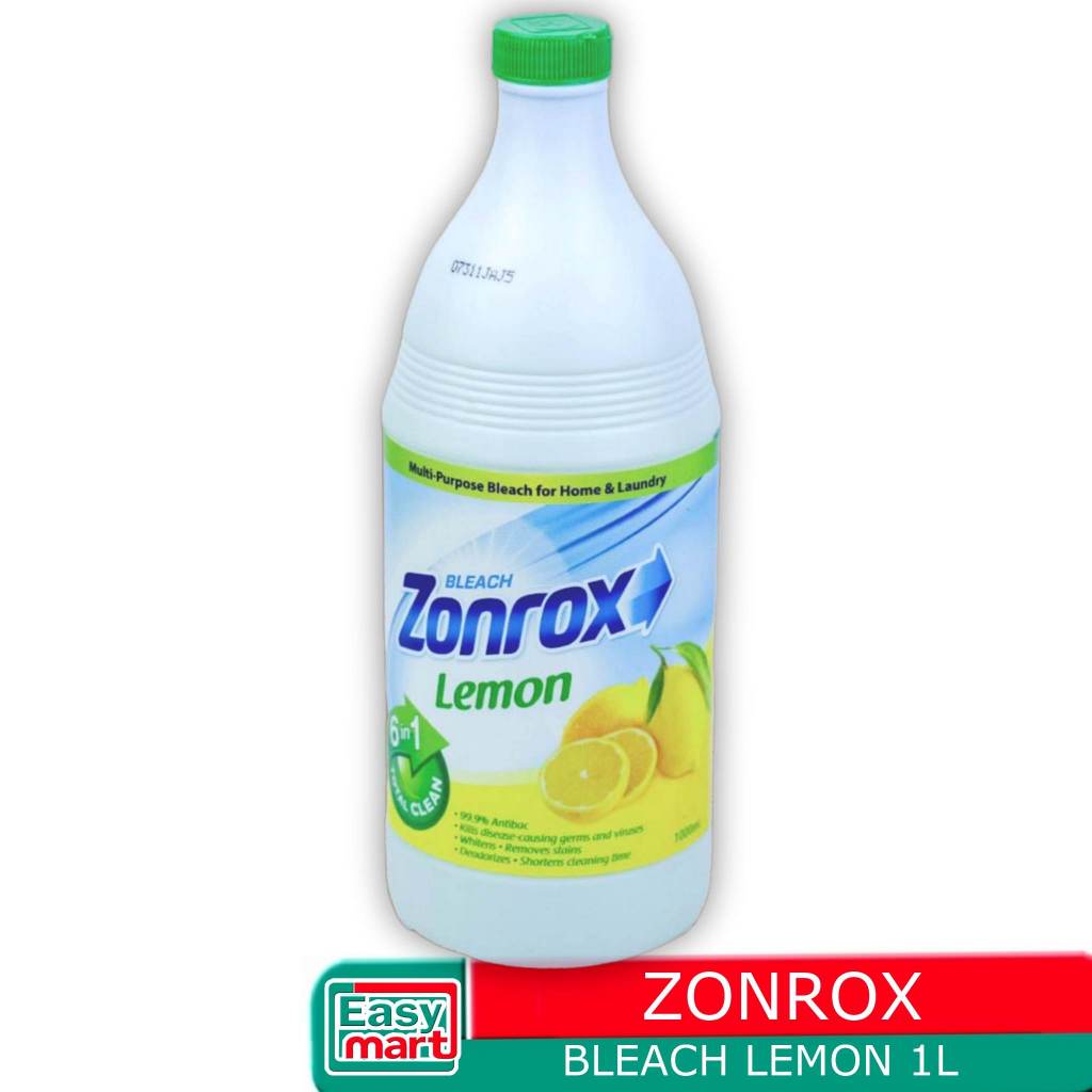 Easy.Mart Zonrox Bleach Lemon 1Liter | Shopee Philippines