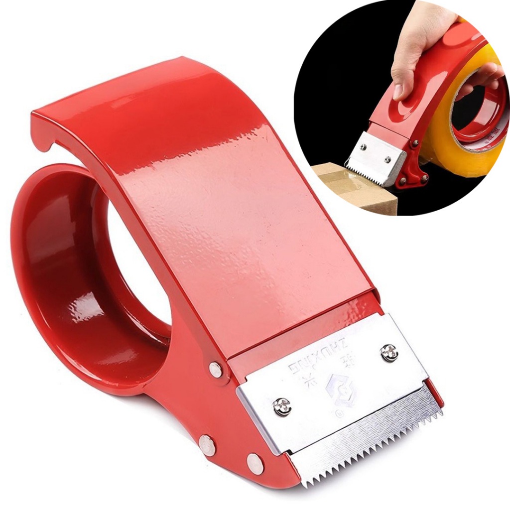 Heavy duty metal packaging tape dispenser metal cutter tape cutter for ...