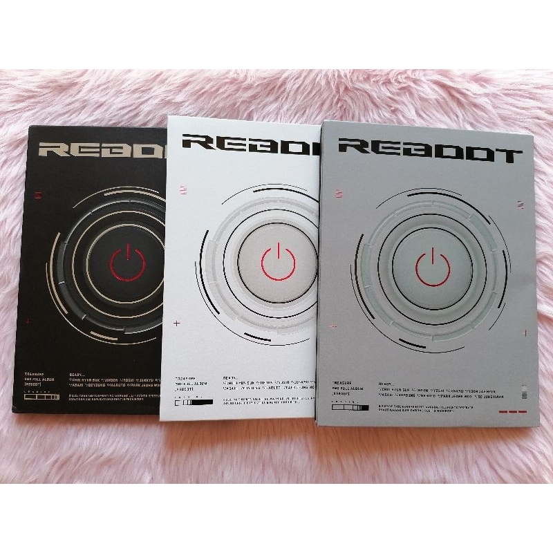 ONHAND Unsealed Official Treasure Reboot Photobook Version - complete inclusion except ...