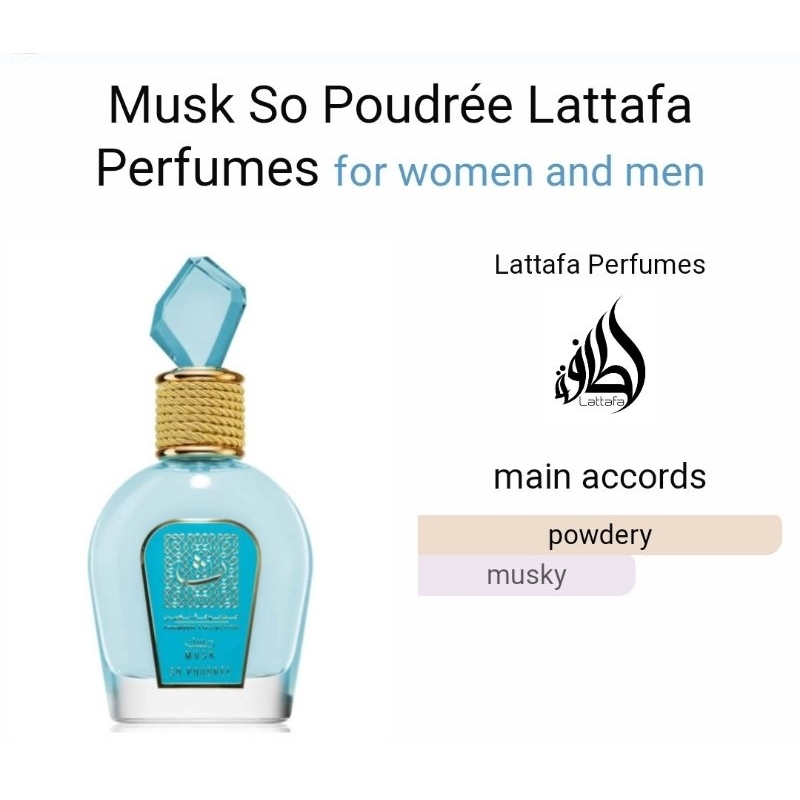 Lattafa Musk So Poudree