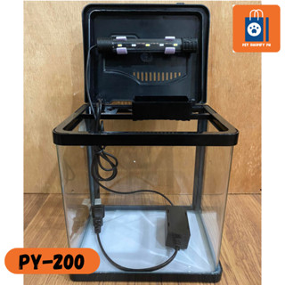 INFINITY FISH TANK AQUARIUM WITH LED LAMP AND MOTOR (PY-200) | Shopee ...