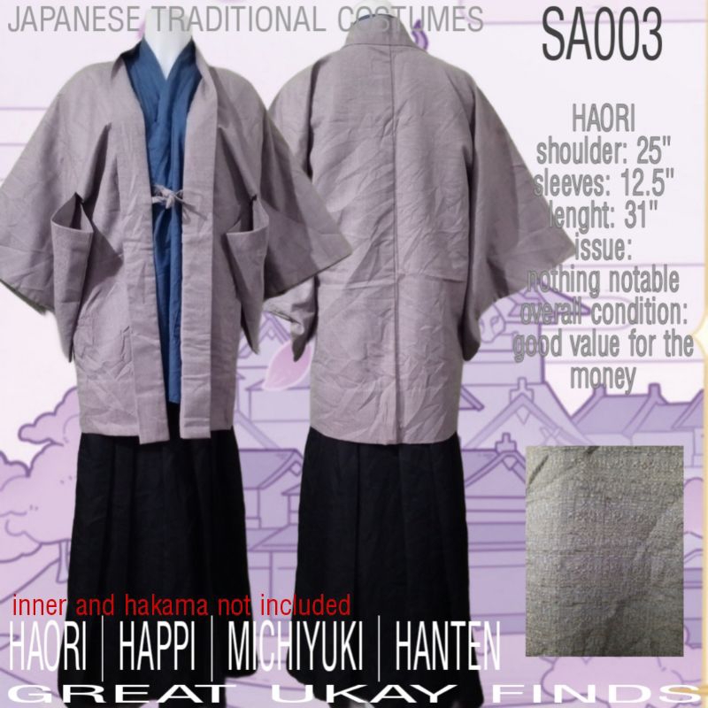 Great Ukay Finds: Japanese Traditional Costumes, Authentic Quality ...