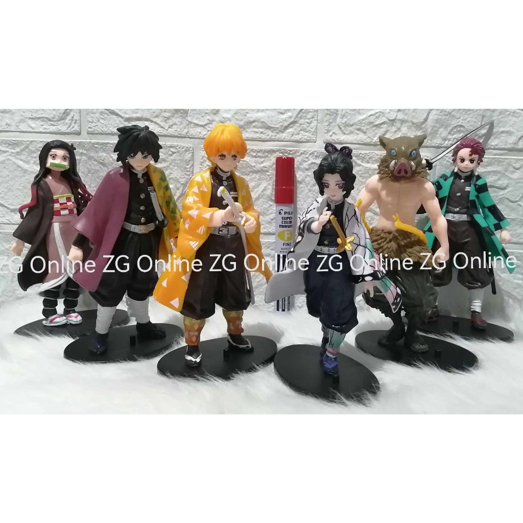 Demon Slayer - Kimetsu No Yaiba Anime Action Figure Cake Topper ...